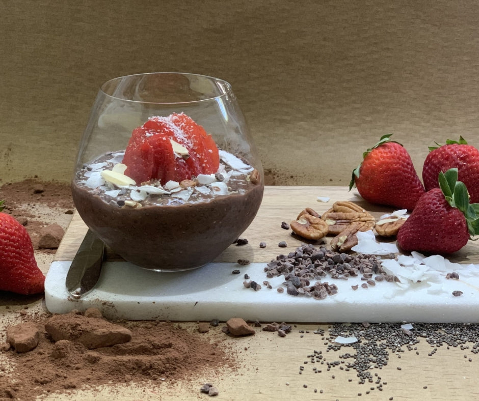 CHOCOLATE CHIA PUDDING – Healthy Trim