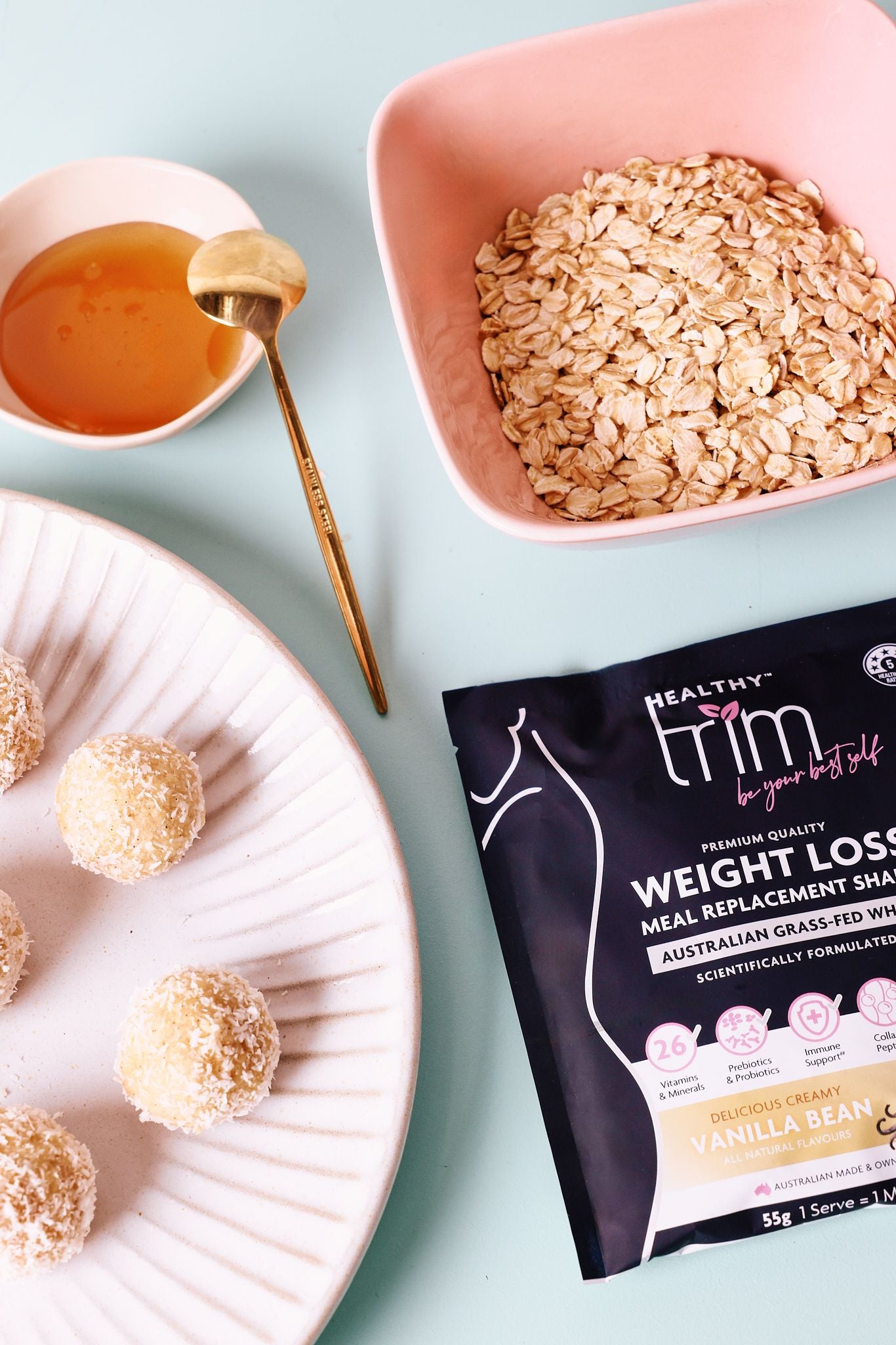 LEMON BLISS BALLS – Healthy Trim