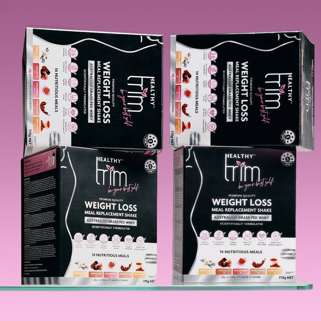 Meal Replacement Shakes Variety Pack | 4 Variety Box Bundle – Healthy Trim